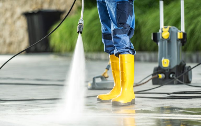 Jet Washing - Elite Grounds Maintenance